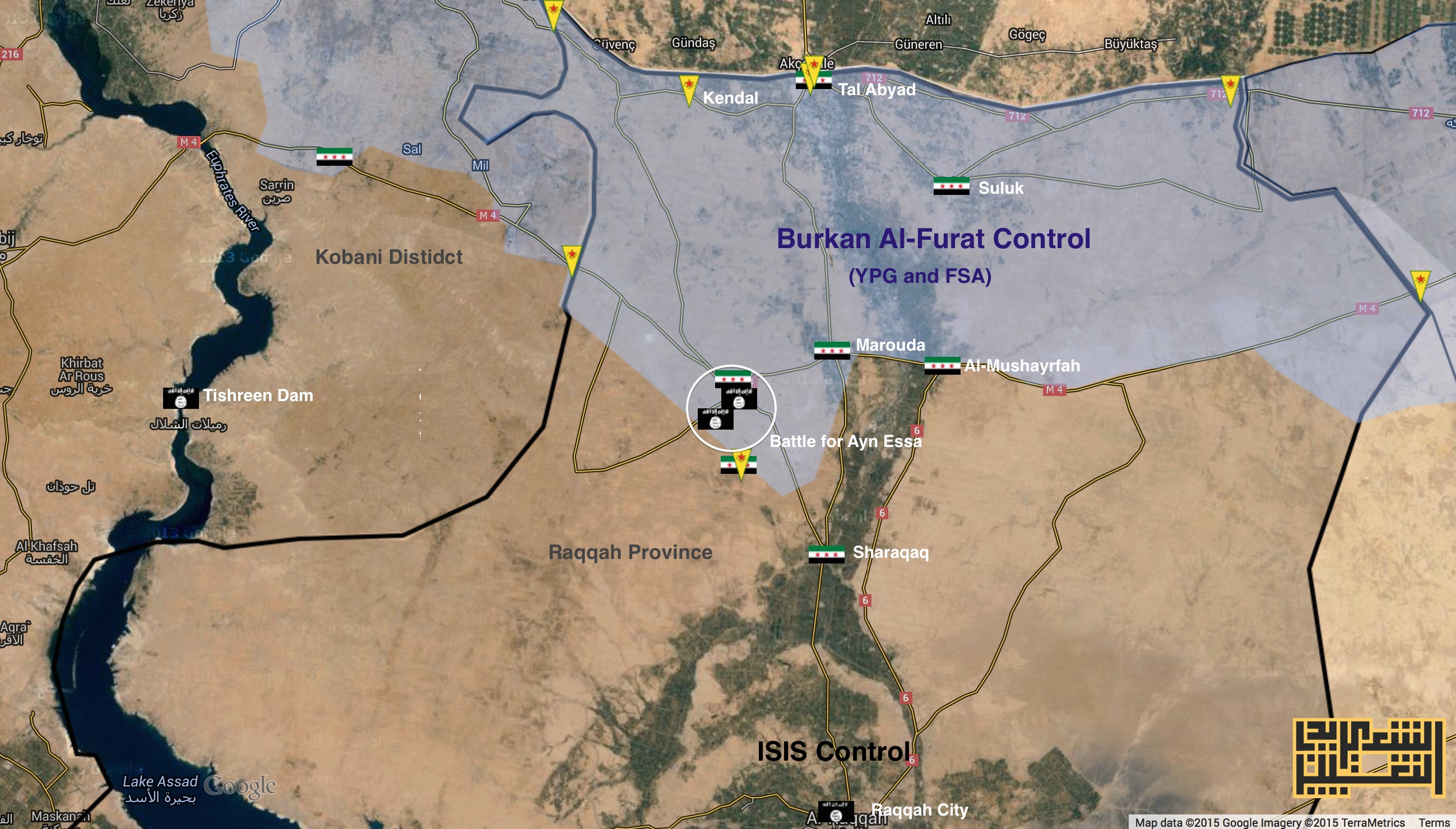 The Situation Around Northern Raqqa - Update - People Demand Change Inc
